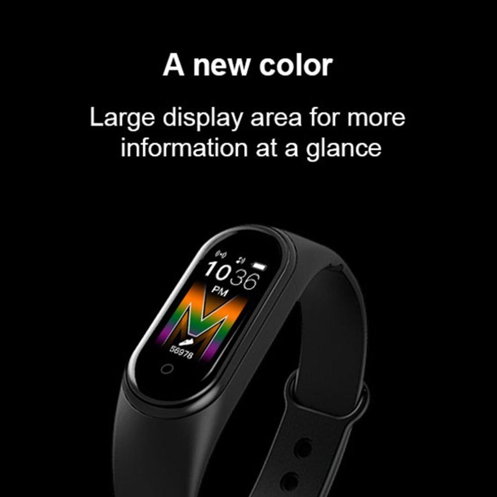 M5 Smart Fitness Bracelet Band With Measuring Pres... – Grandado