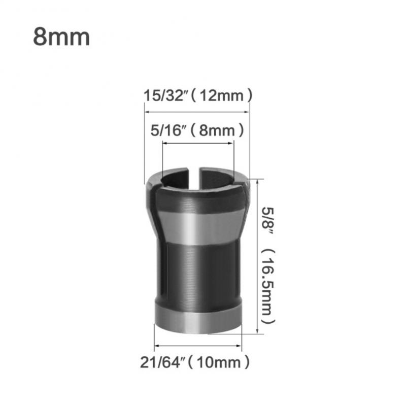 Hoge Precisie Adapter Collet 8Mm 6.35Mm 6Mm Spanta... – Grandado