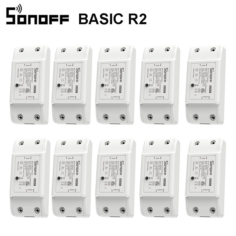 1/10 Stuks Sonoff Basic R2 Wifi Diy Smart Draadloz... – Grandado