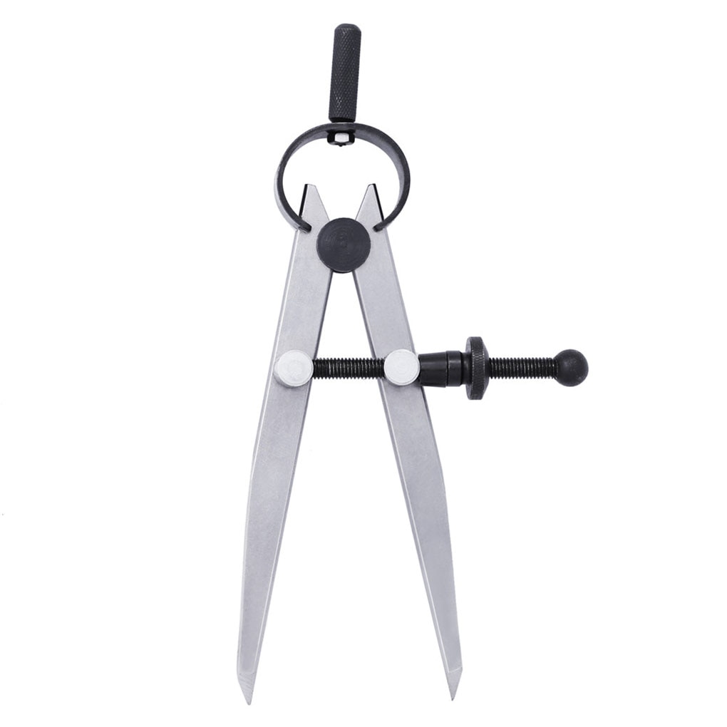 Carbon steel Scriber Divider Wheel Compass Leather... – Grandado
