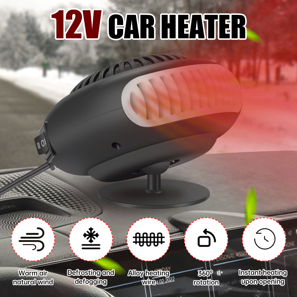 2 IN 1 Car Heater Portable 12V Car Heater Fan Cool... – Grandado