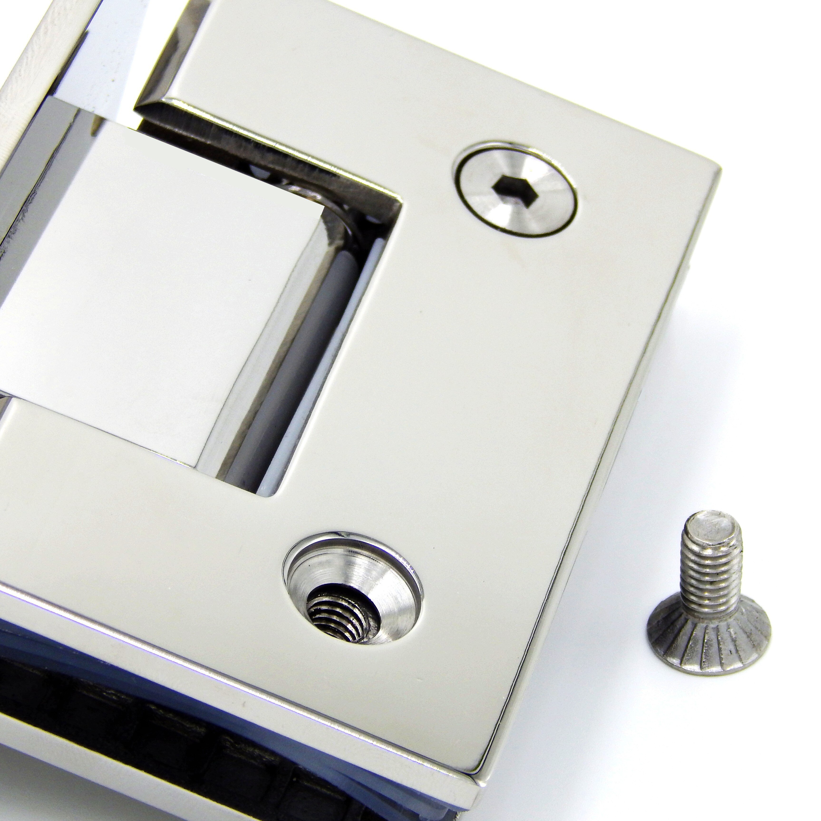 Stainless Steel Frameless Glass Door Hinge 90 Degr... – Grandado