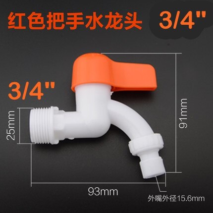 2 Stks/partij Abs Plastic Kraan Thuisgebruik Warm ... – Vicedeal