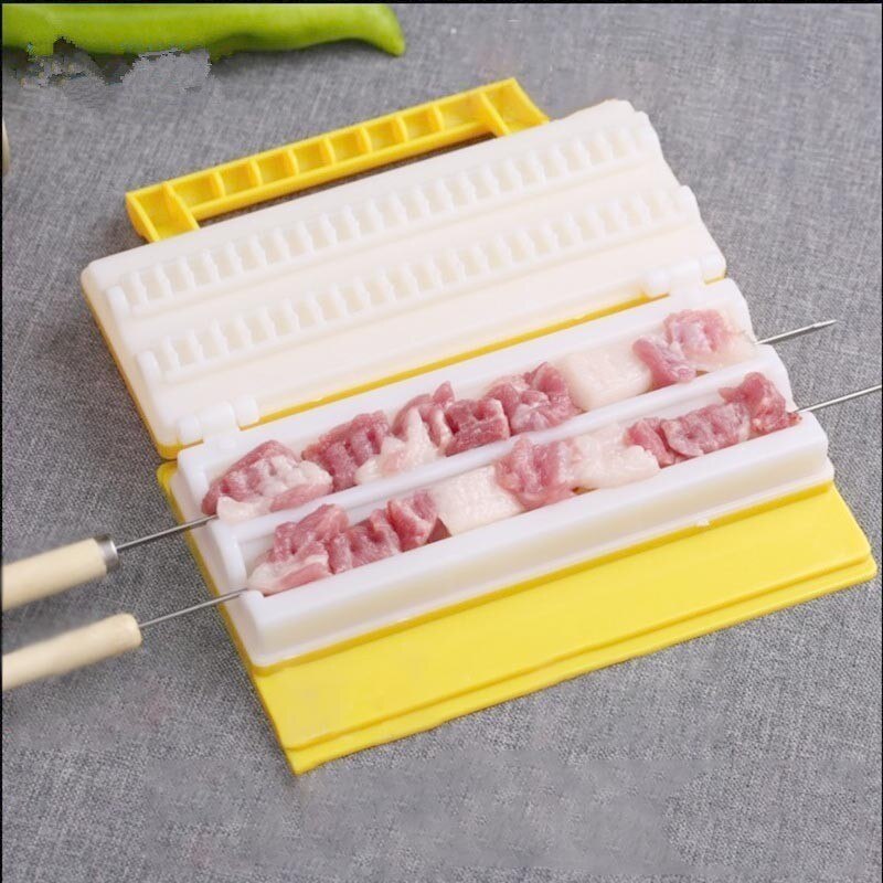 Double Row BBQ Kebab Manufacturing Tools Kebab Mac... – Grandado