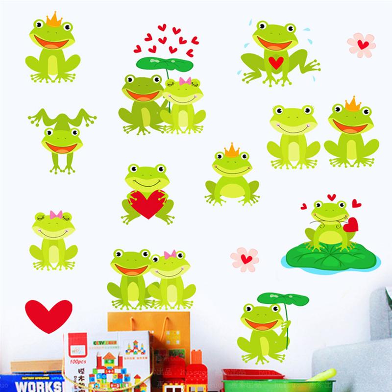 1PC Frog Wall Decal Removable PVC Wall Sticker Dec... – Grandado