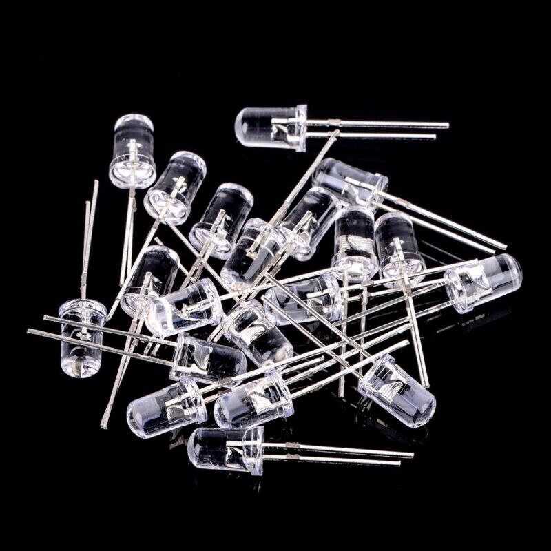 100-1000pcs 3/5mm Red/Green/Blue/Yellow/White LED ... – Vicedeal