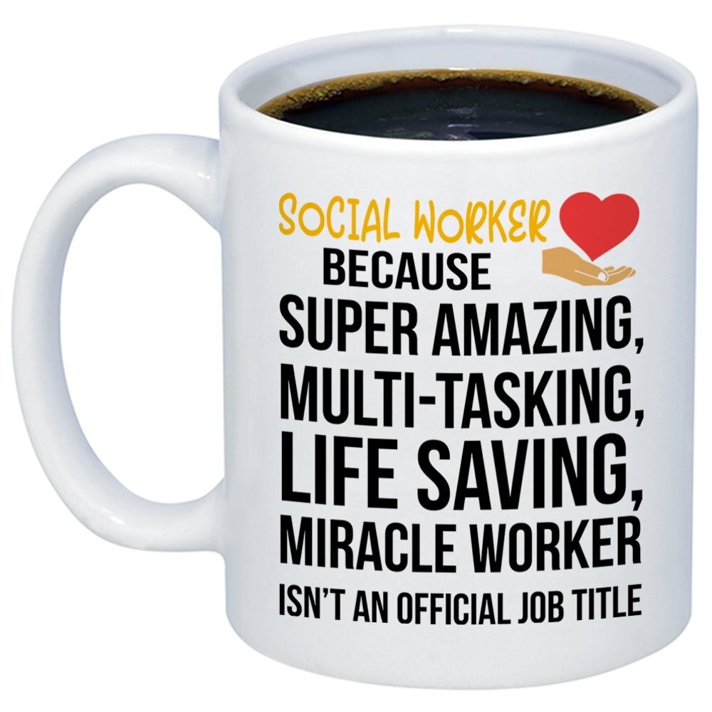 Social Worker Amazing Social Worker Miracle Worker... – Grandado