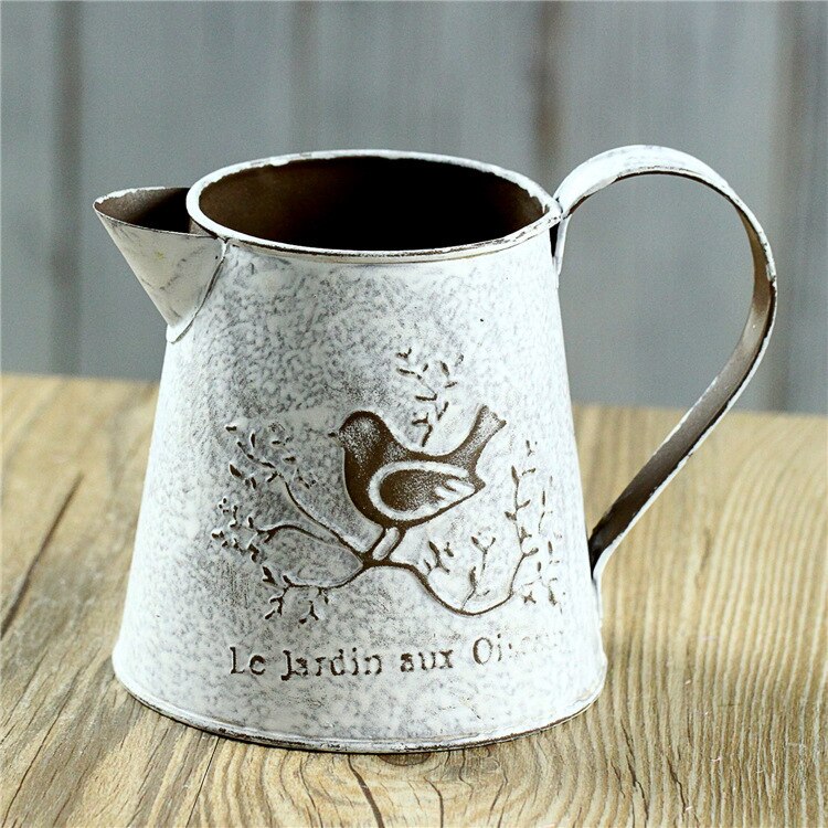 Franse Idyllische Ijzeren Bloempot Decoratie Woonk... – Grandado