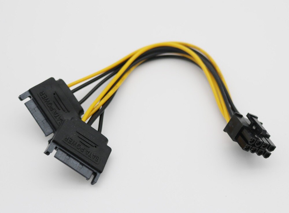 1pcs Dual 15 Pin SATA Male To PCIe PCI-E Express 8... – Grandado