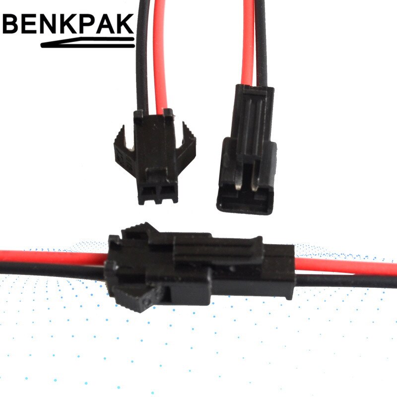 10 set Power Jack Stecker 2 Pin Draht & Buchse... – Vicedeal