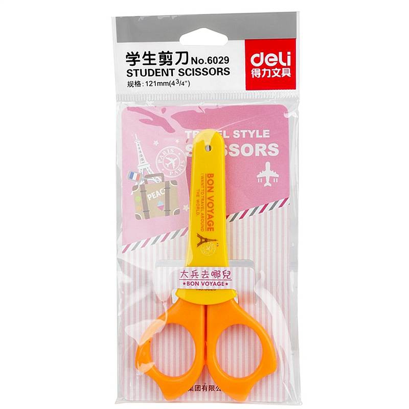 Deli 6029 Student Scissors 121mm(4.75') stainless ... – Grandado
