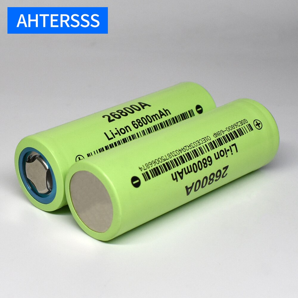 1-16 Stuk 3.7V 26800 Batterij 26800 Lithium 5C 30A... – Vicedeal