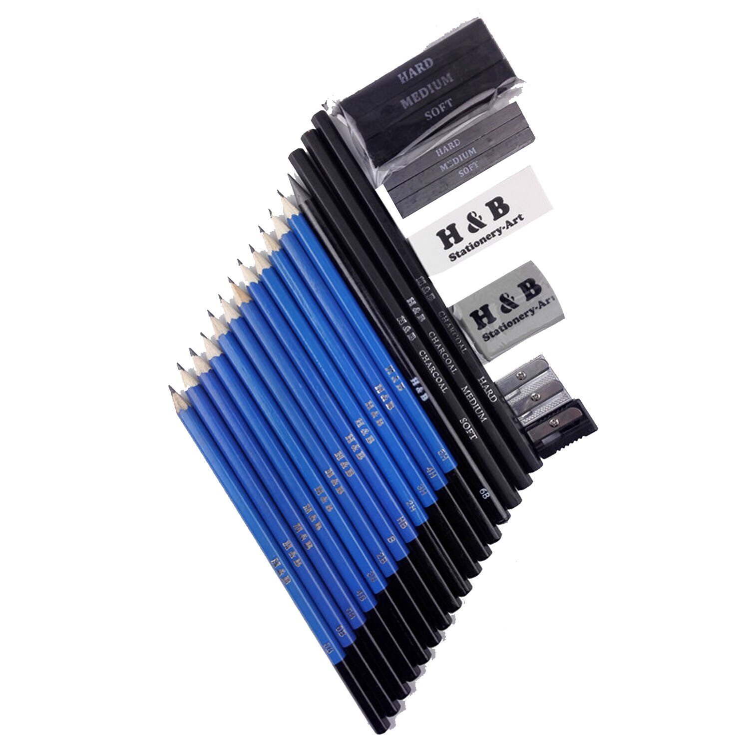 32PCS Complete Drawing Sketching Pencils Set Inclu... – Grandado