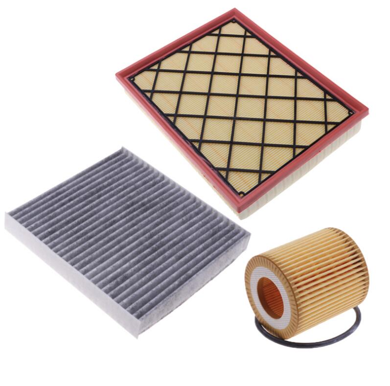 3 stks/set Luchtfilter + Oliefilter + Cabine Filte... – Vicedeal