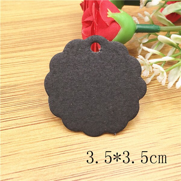 100Pcs Paper Hang Tags Wedding/Birthday party deco... – Grandado