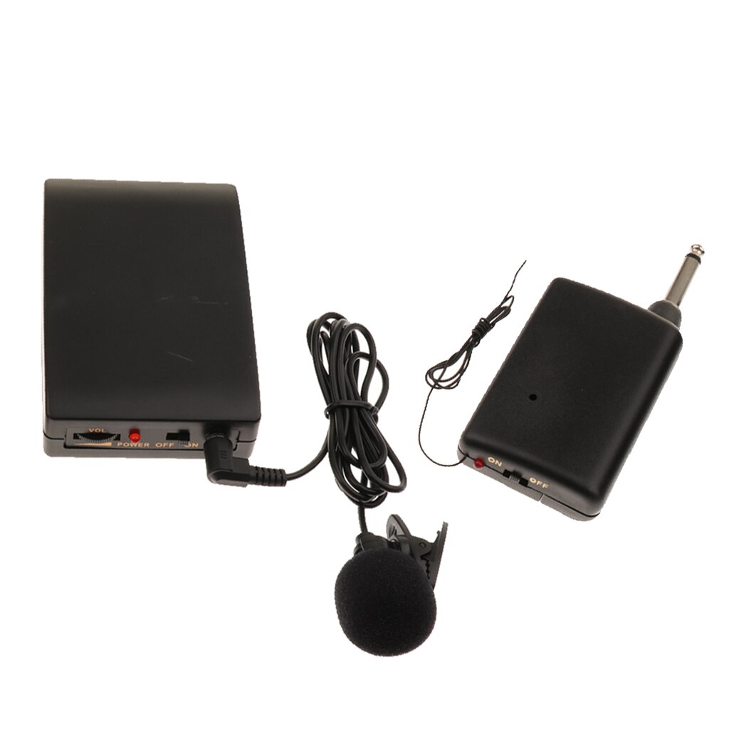 Waist Hanging FM Transmitter Receiver Kit Lavalier... – Vicedeal