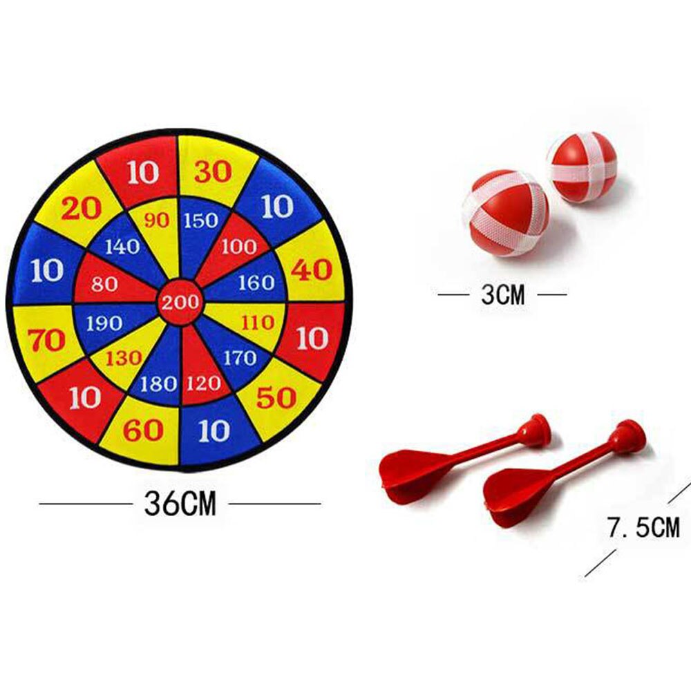Fabric Dart Board Set Kid Ball Target Game For Chi... – Grandado