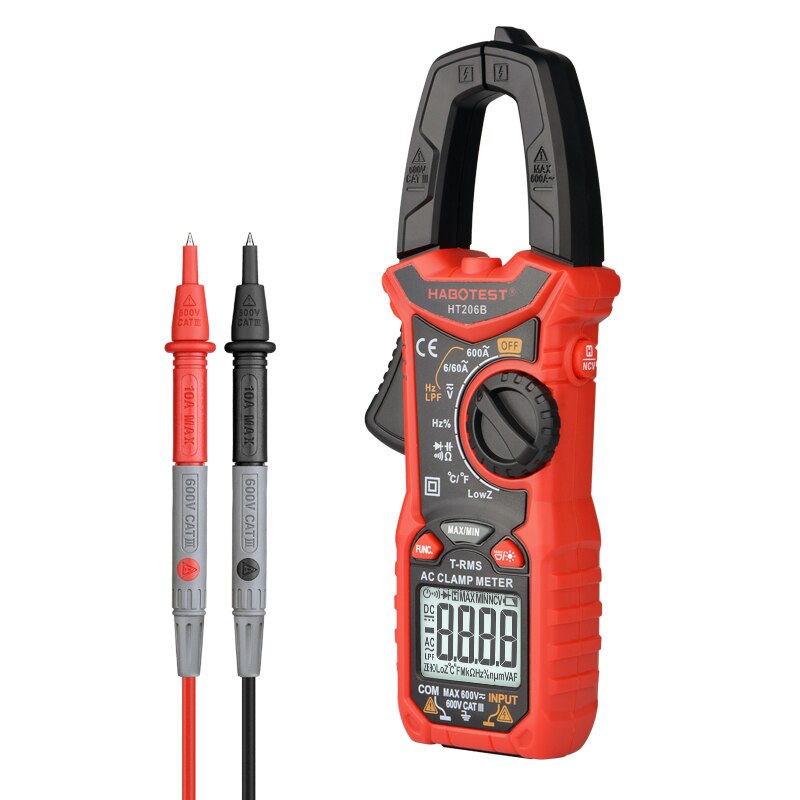 Digitale Stroomtang Tang Ampèremeter True Rms Ac D... – Grandado