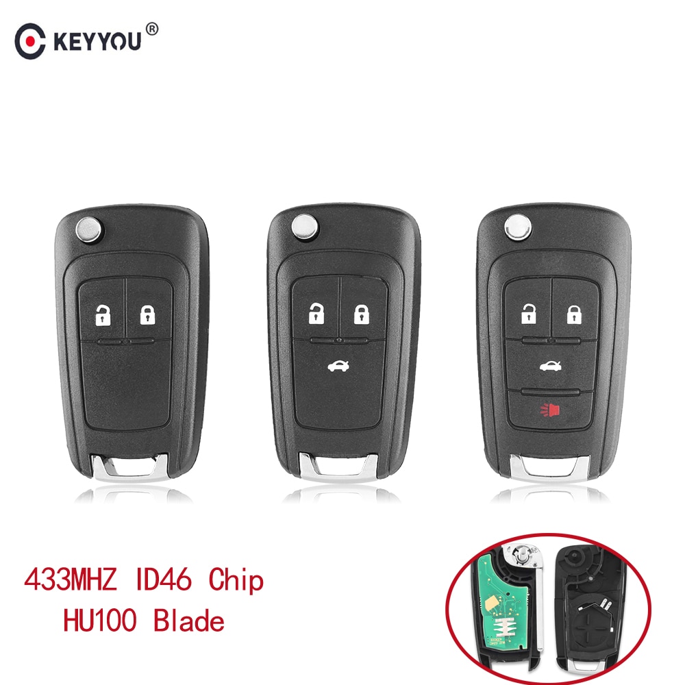 Keyyou Auto Alarm Afstandsbediening Sleutel Fit Vo... – Grandado