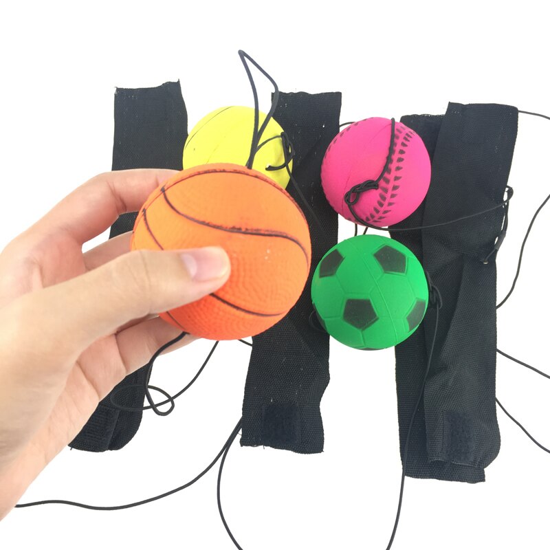 Rubber Bouncing Ball Reaction Training Rope Fitnes... – Grandado