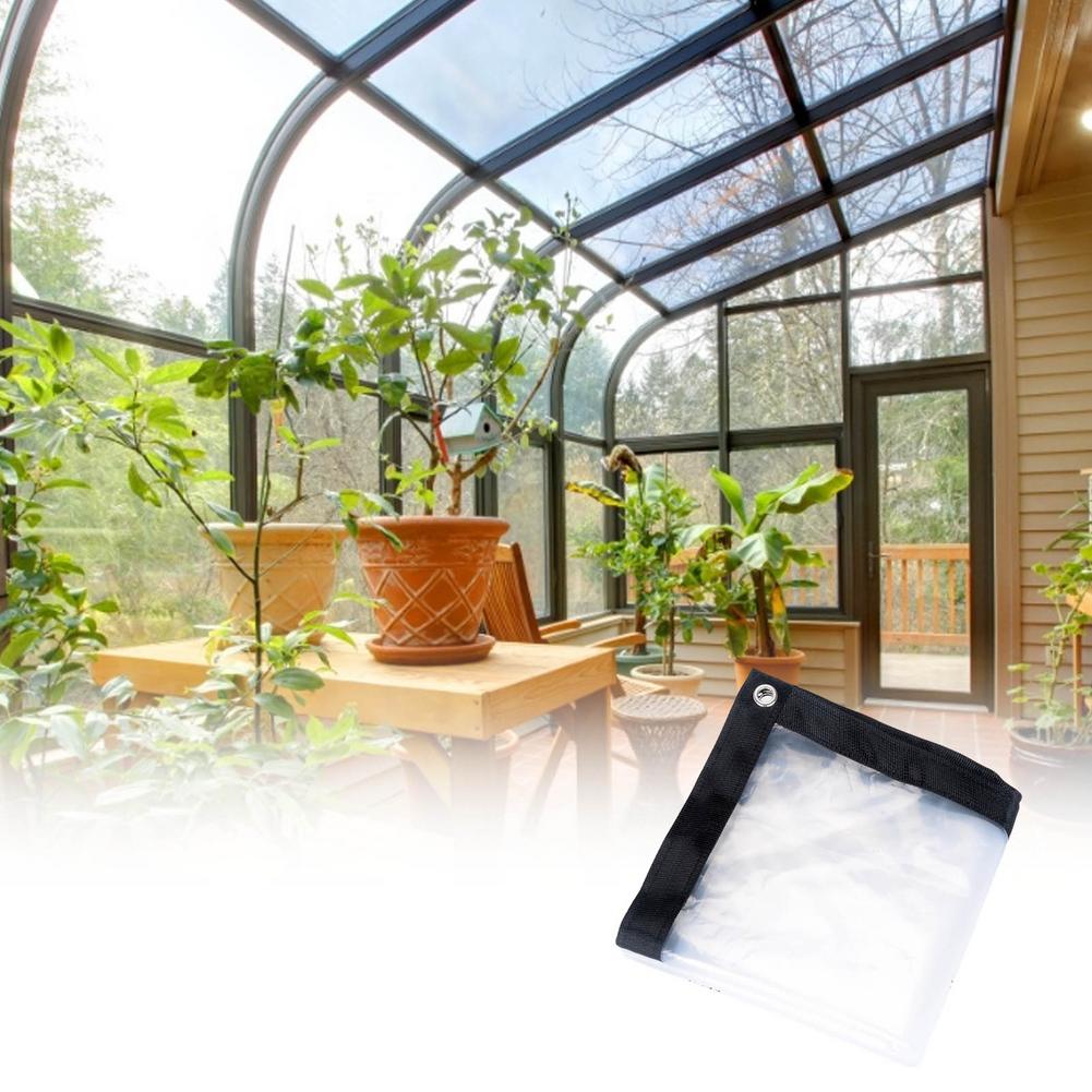 Clear Waterproof Cover Tarp PVC Rainproof Plastic ... – Vicedeal