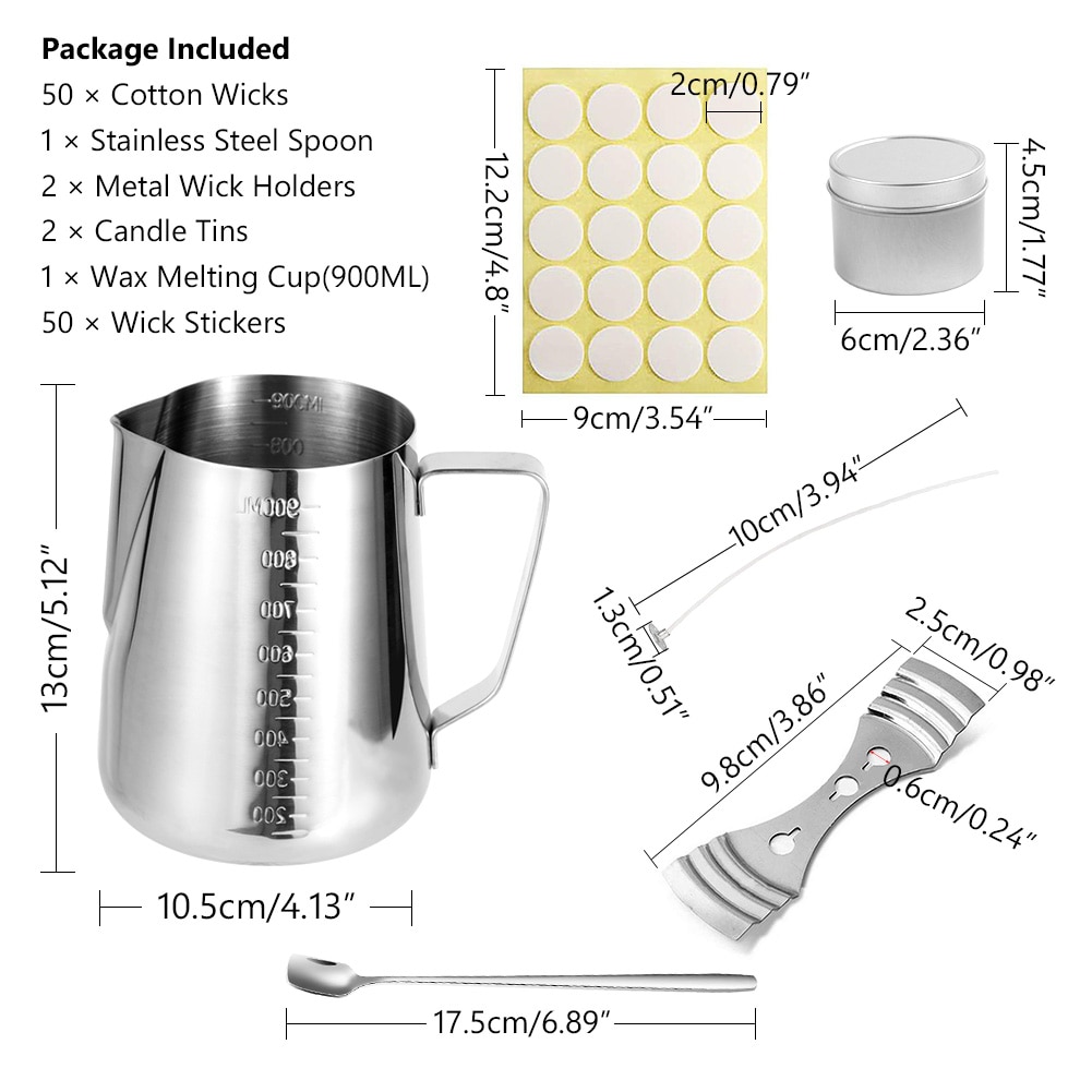 Candle Crafting Tool Kit Candles DIY Craft Tools C... – Vicedeal