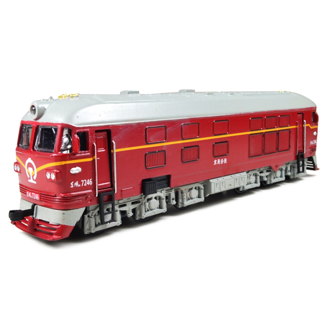 1:87 Simulated Alloy Train Locomotive Model Pull B... – Grandado