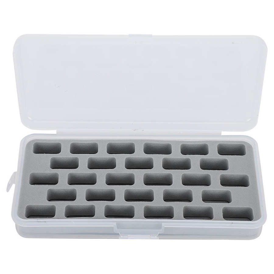 28 Slots Empty Spools Box Plastic Thread Storage C... – Vicedeal
