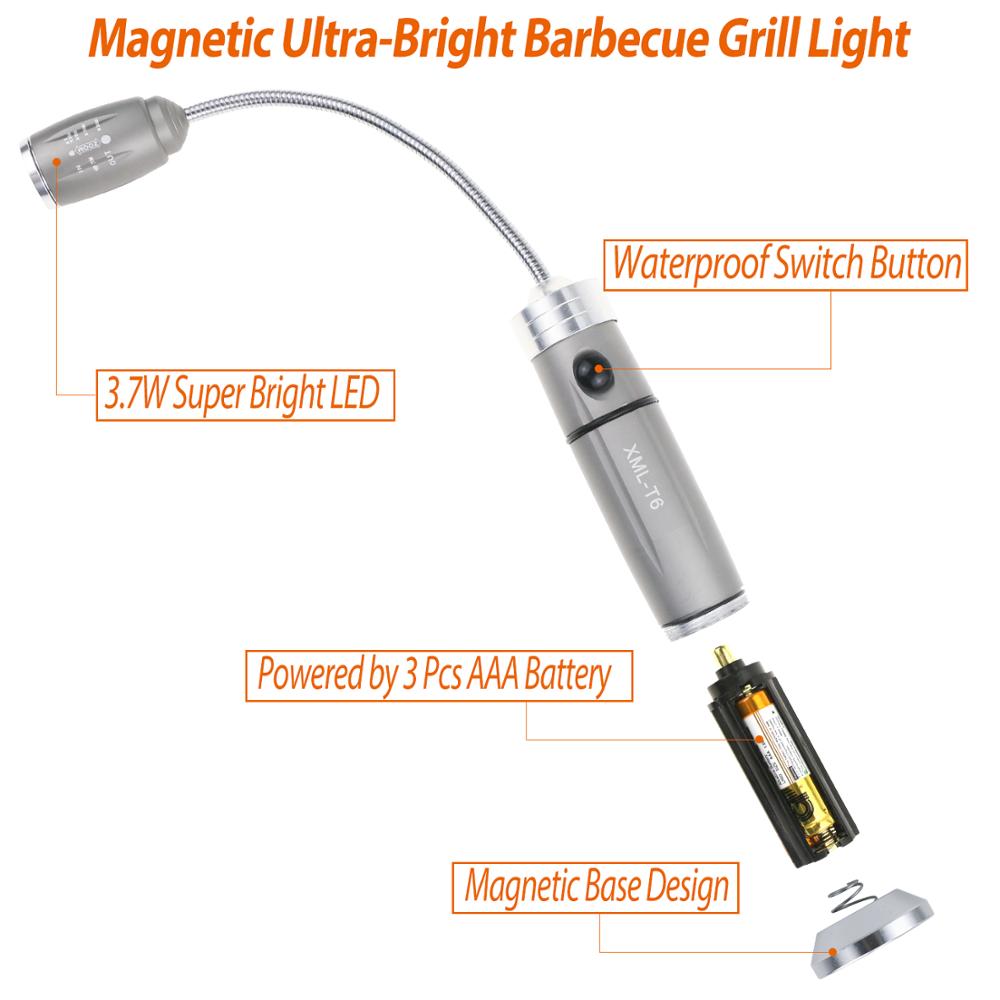 Neueste BBQ licht LED licht magnetische Basis eins... – Grandado