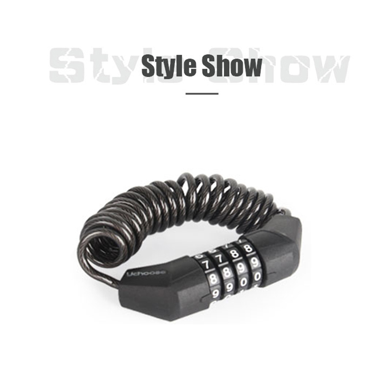 Durable Classic Helmet Lock Chain 4 Digit Password... – Vicedeal