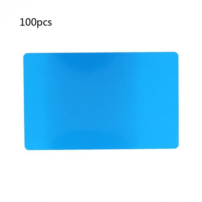 100Pcs Blank Engraved Custom Visiting Name Cards A... – Vicedeal