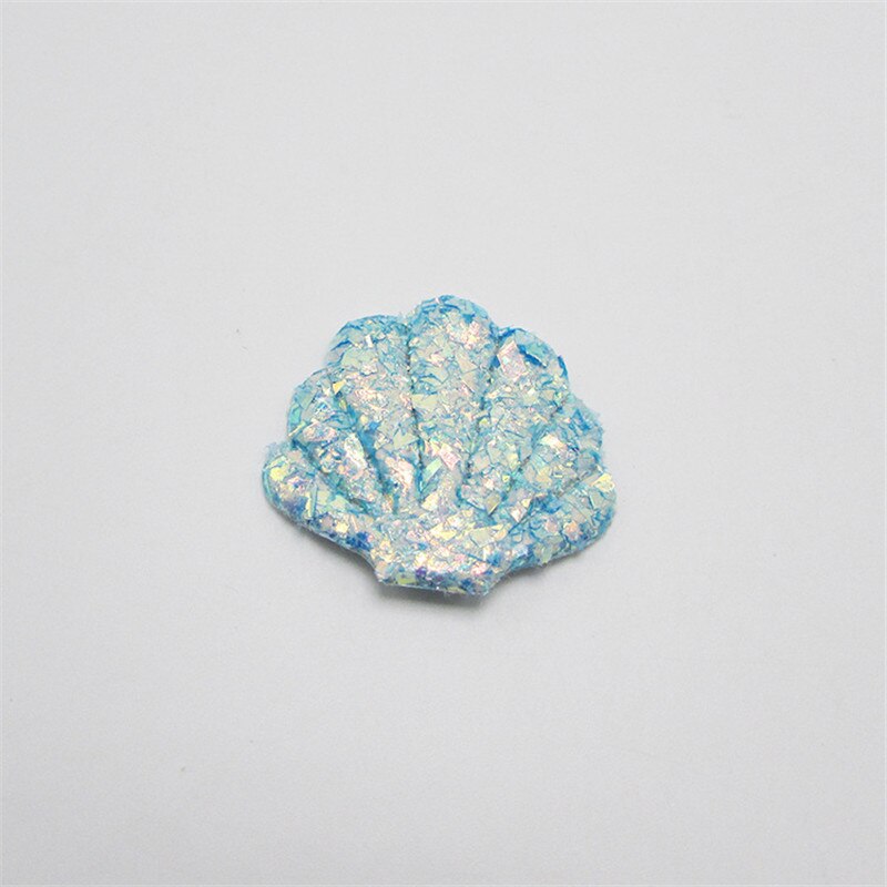 42 stks/partij 4.5x3.8cm Mix kleuren Glitter Shell... – Grandado