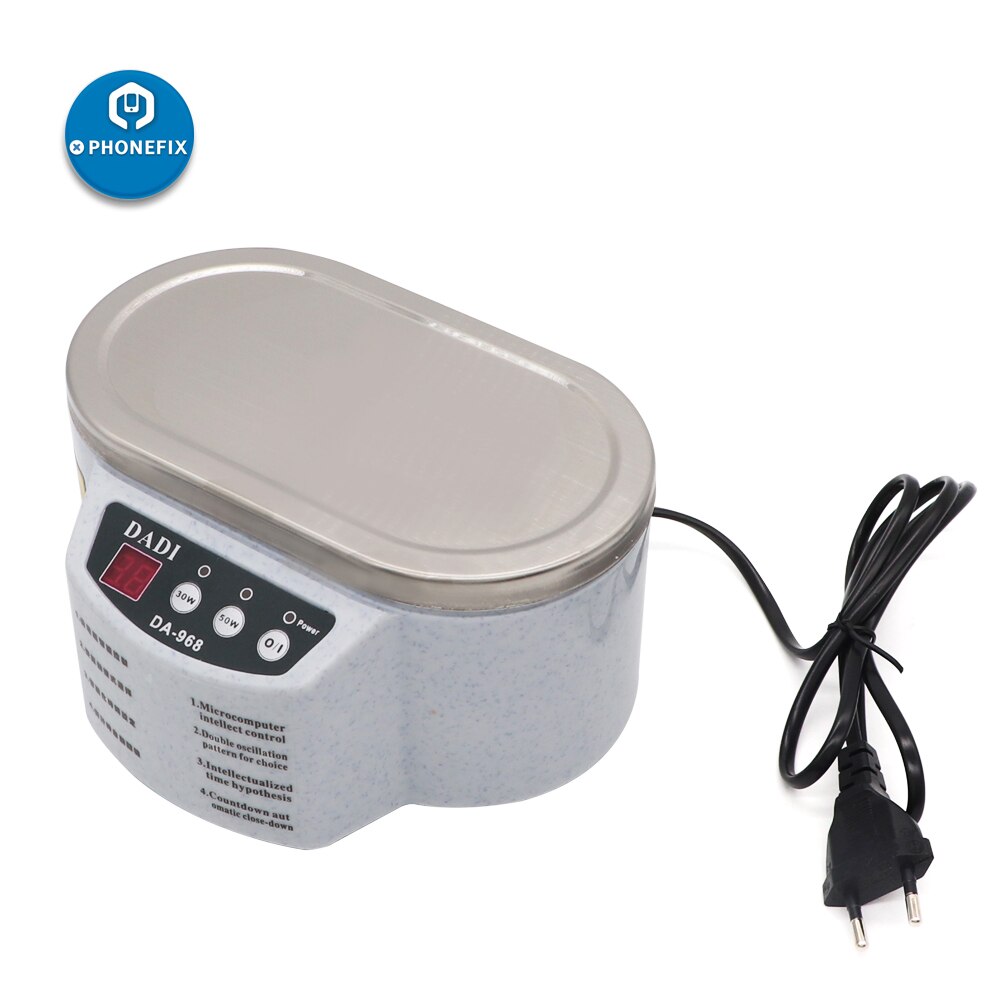 DA-968 600ml Mini Ultrasonic Cleaner Bath for Clea... – Grandado