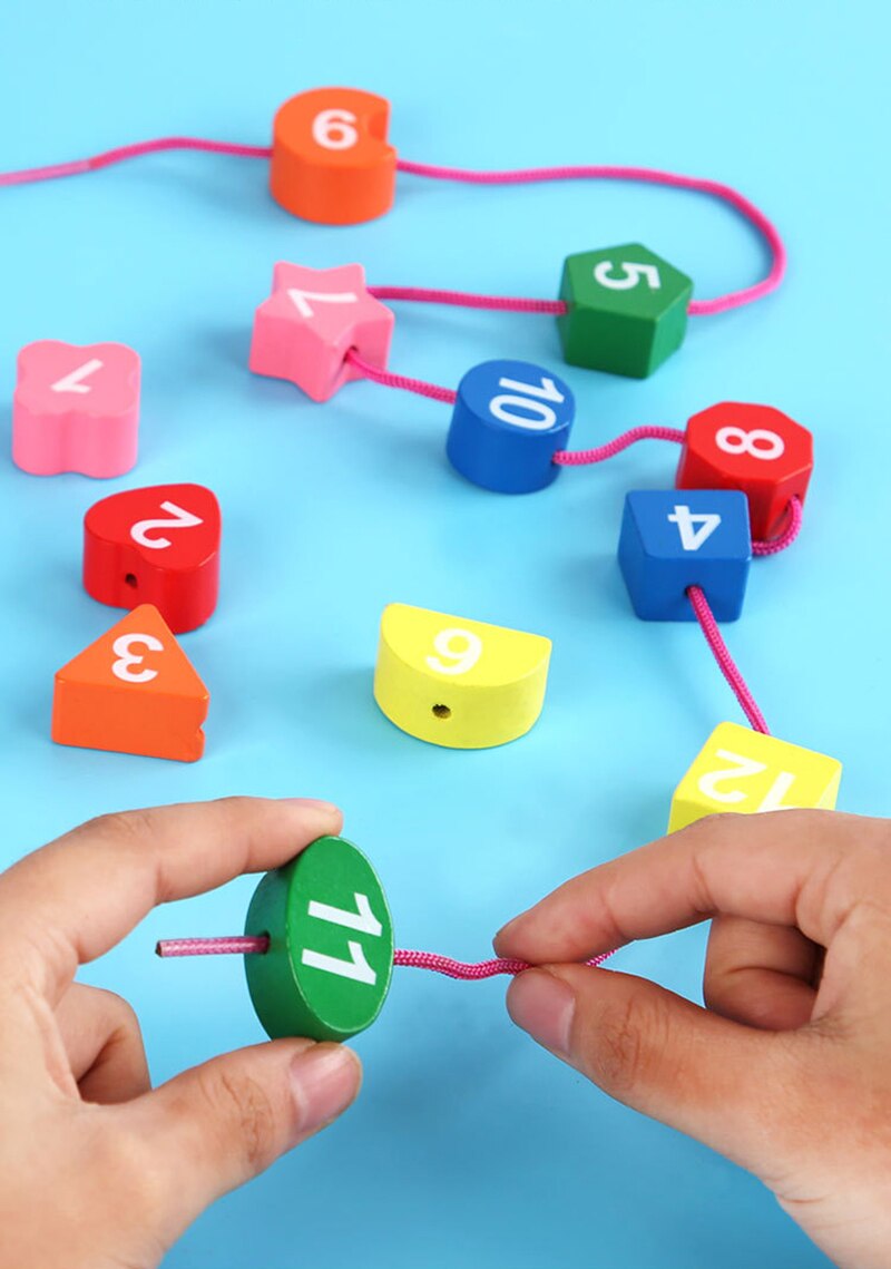 Wooden Clock Puzzle Cartoon Animal Shape Tangram C... – Grandado