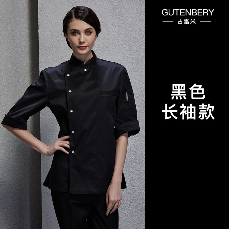 spring food service bakery coat kitchen chef jacke... – Vicedeal