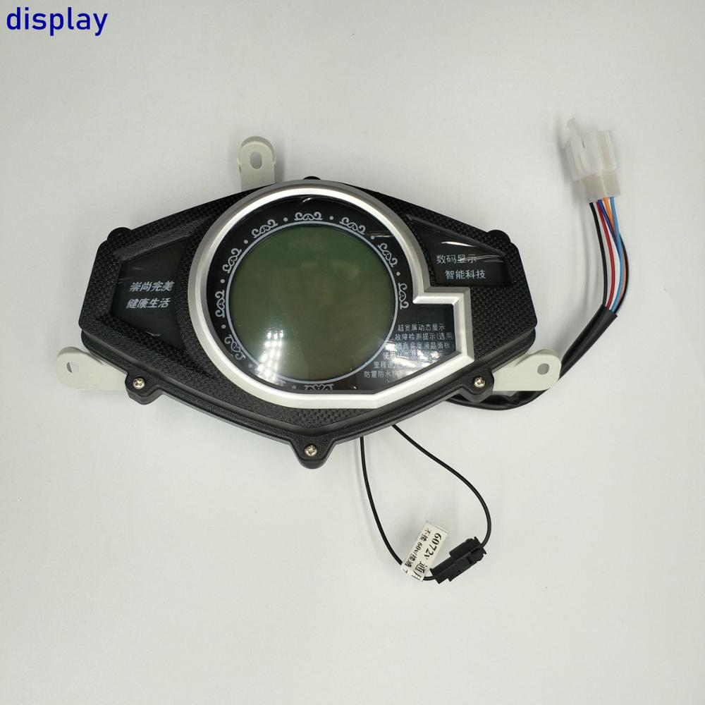 speedometer electric bike scooter LCD display 48v6... – Vicedeal