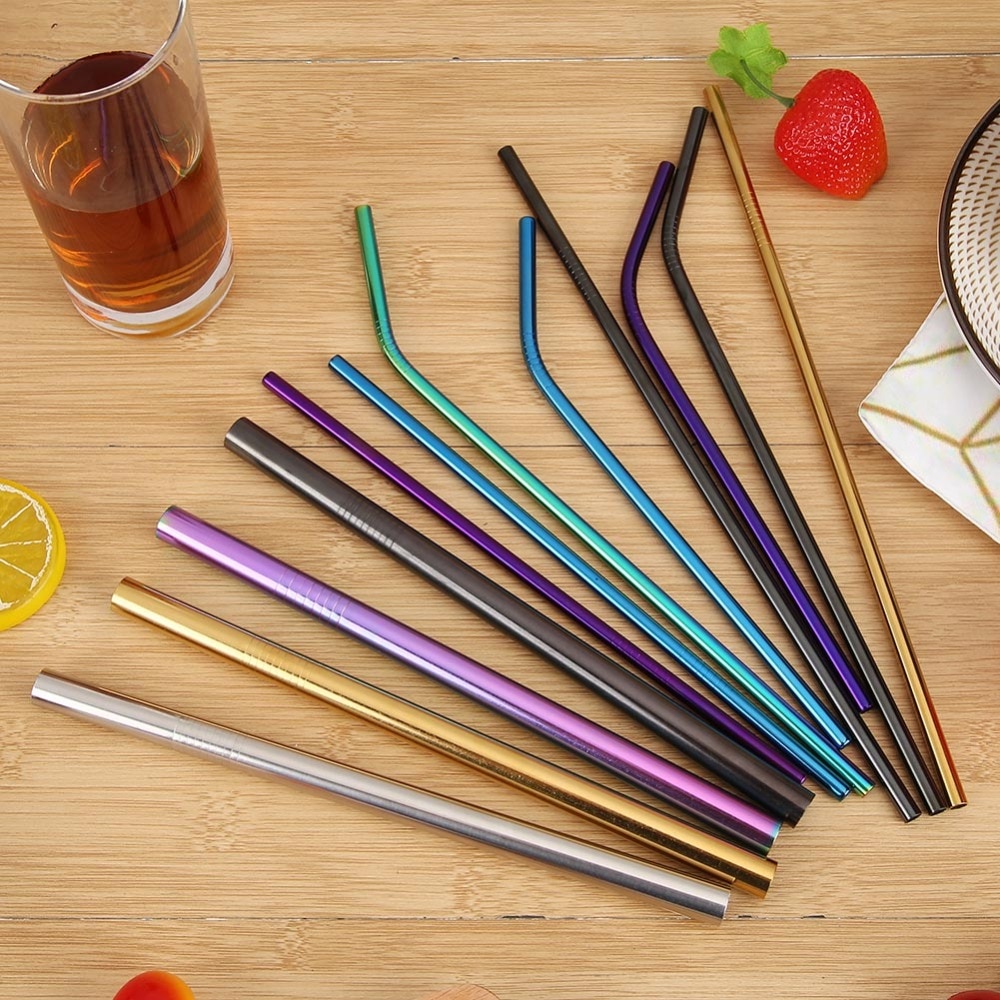 Stainless Steel Drinking Straw Juice Tea Filter St... – Grandado