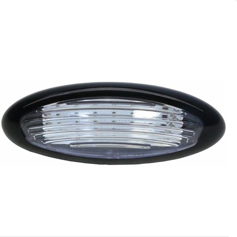 7.6w Black LED Awning Lights 12V Oval Porch Lamp W... – Grandado