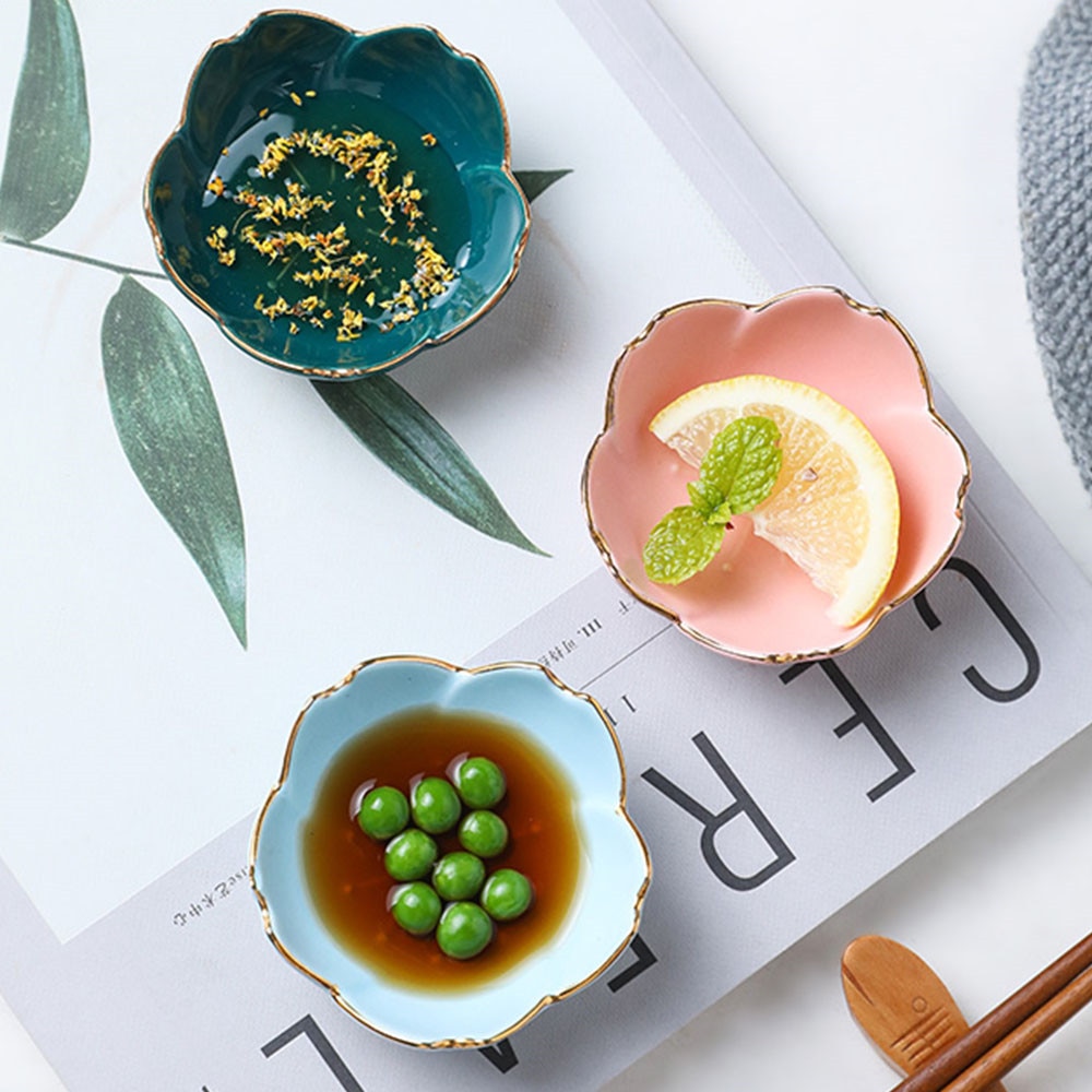 Cherry Mini Plate Ceramic Dish Soup Food Rice Bowl... – Vicedeal