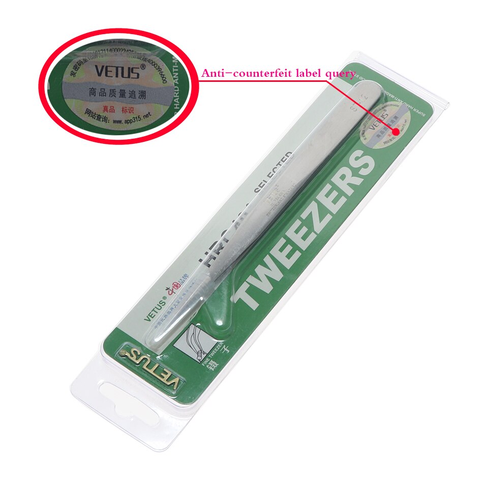 VETUS 10-17 tainless Steel Tweezers Set Maintenanc... – Grandado