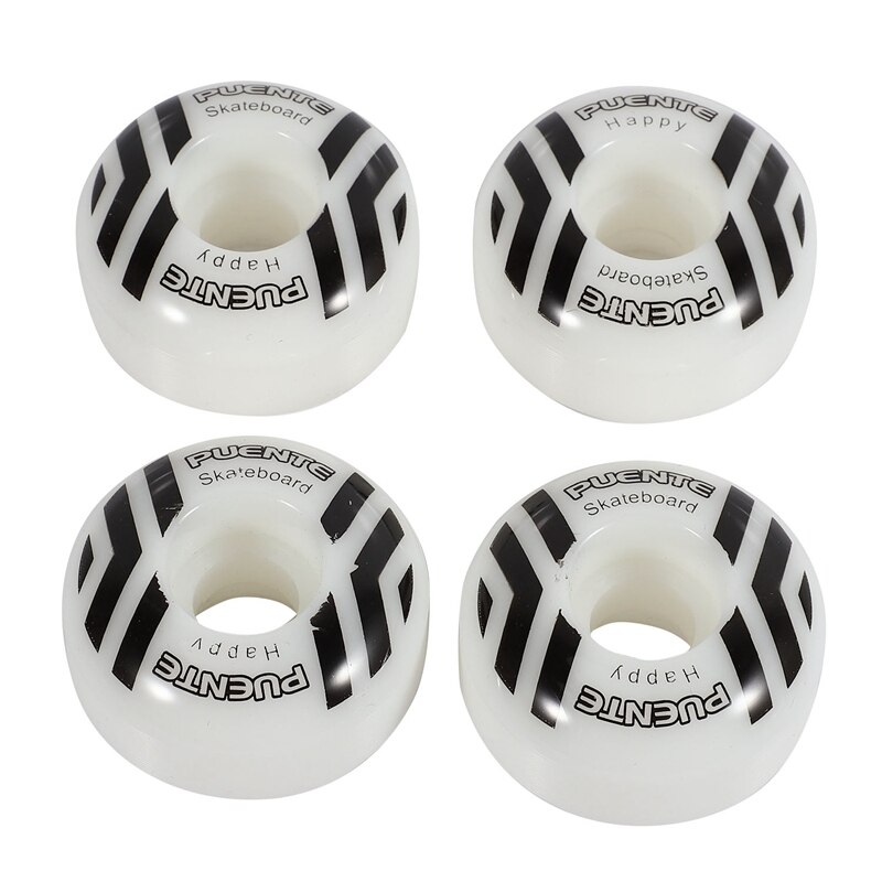 PUENTE Durable 4Pcs/ 52mm Skateboard Wheels Set Cr... – Grandado