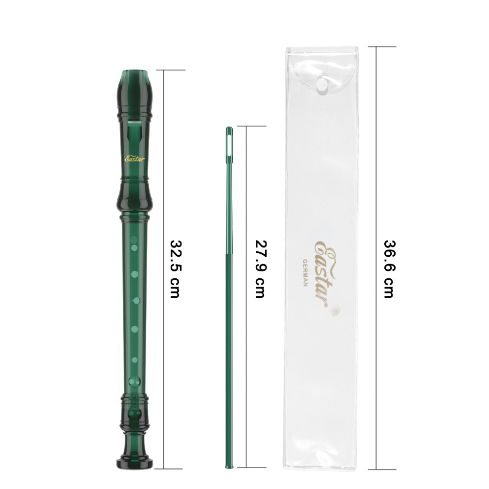 Eastar 8 Holes Soprano Recorder Clarinet German Ty... – Grandado