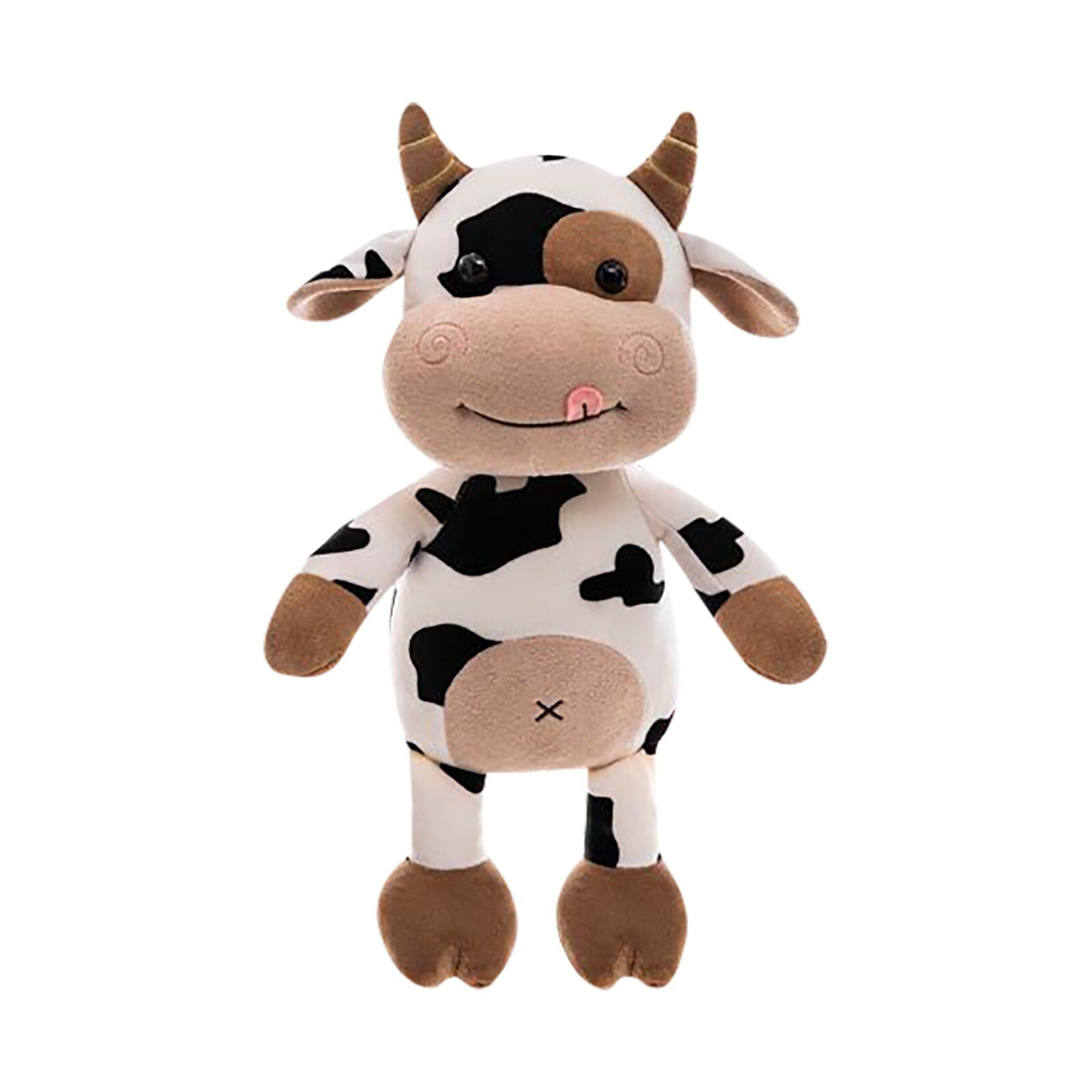 Plush Cartoon Cute Cow Plush Animal Toy Soft Sleep... – Grandado