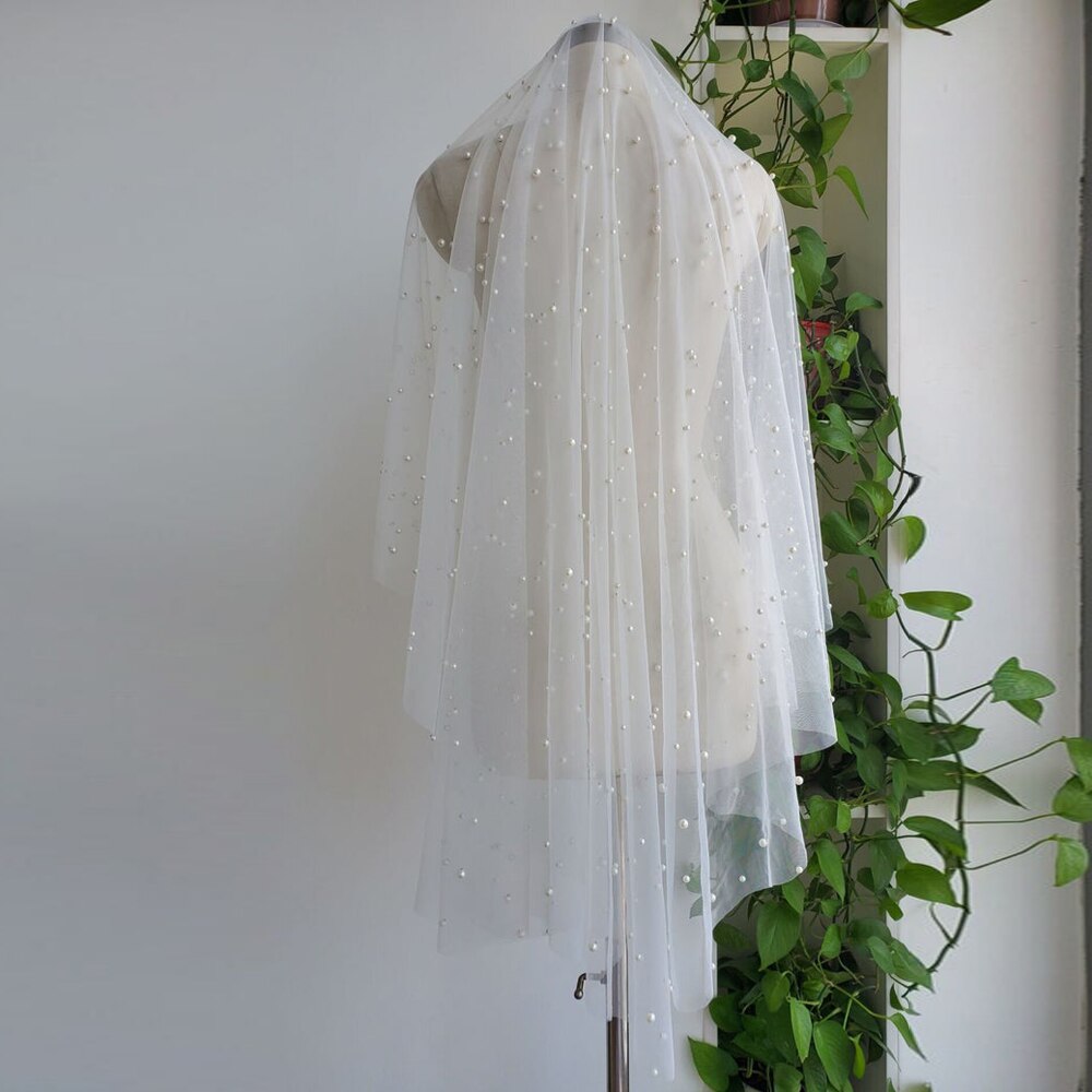 Luxury Bridal Veil Long Cathedral Wedding Veil wit... – Vicedeal