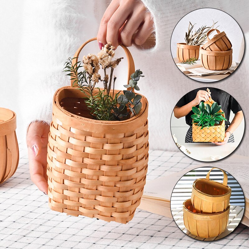 Opslag Mand Muur Opknoping Natuurlijke Rieten Bloe... – Grandado