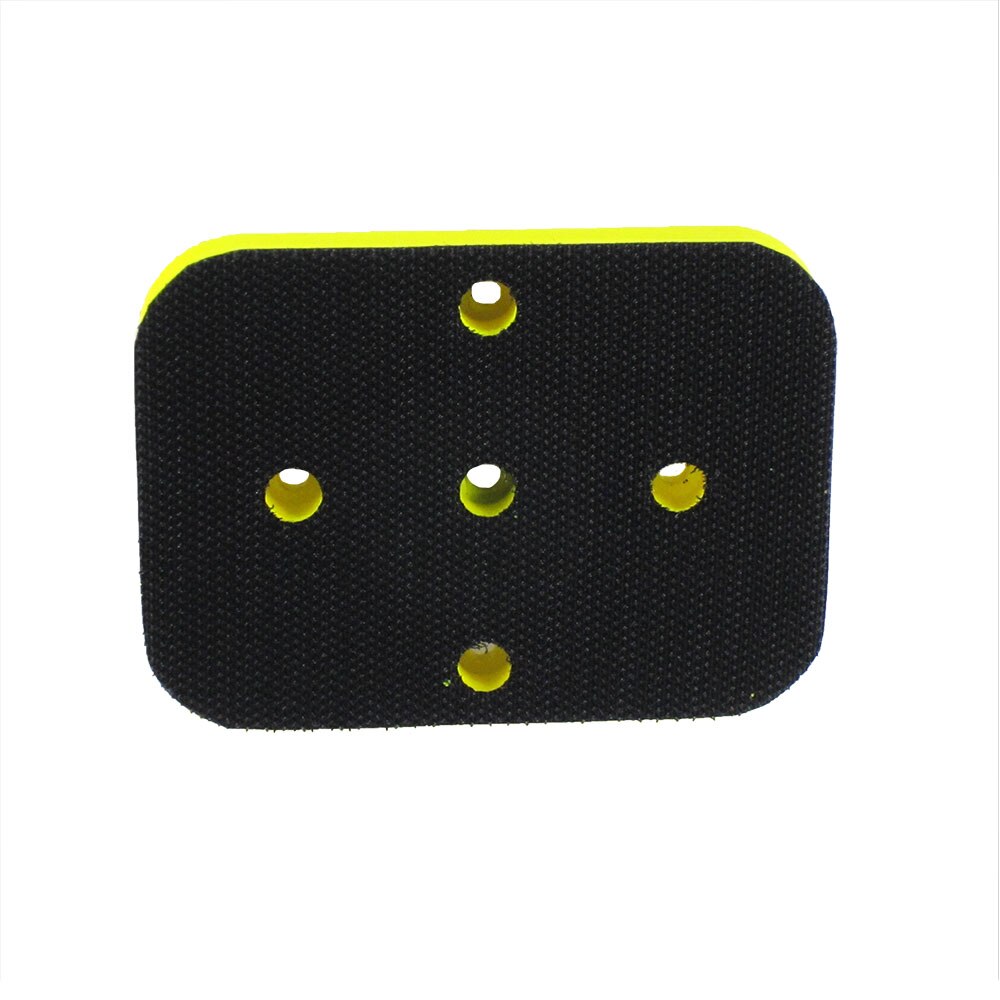 95mm x 70mm Rectangle yellow backing pad – Vicedeal