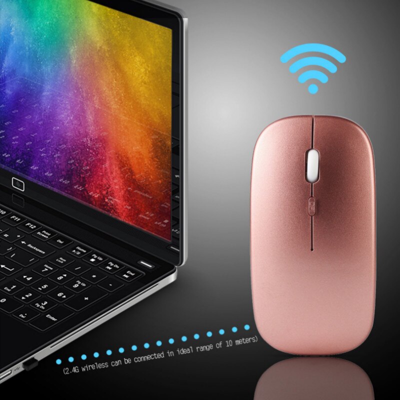 Draadloze Muis Computer Bluetooth Muis Stille Pc O... – Vicedeal