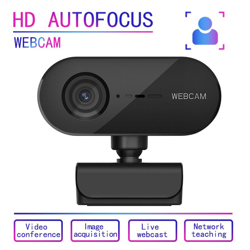Webcam 1080P Mini Computer Webcam Pc Autofocus Cam... – Grandado