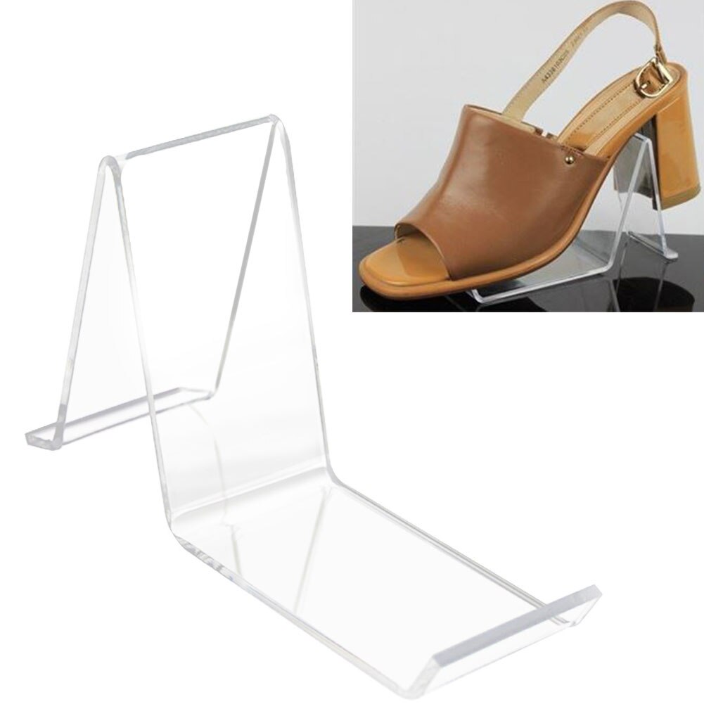 Clear Acrylic Shoe Store Display Stands Rack Holde... – Grandado