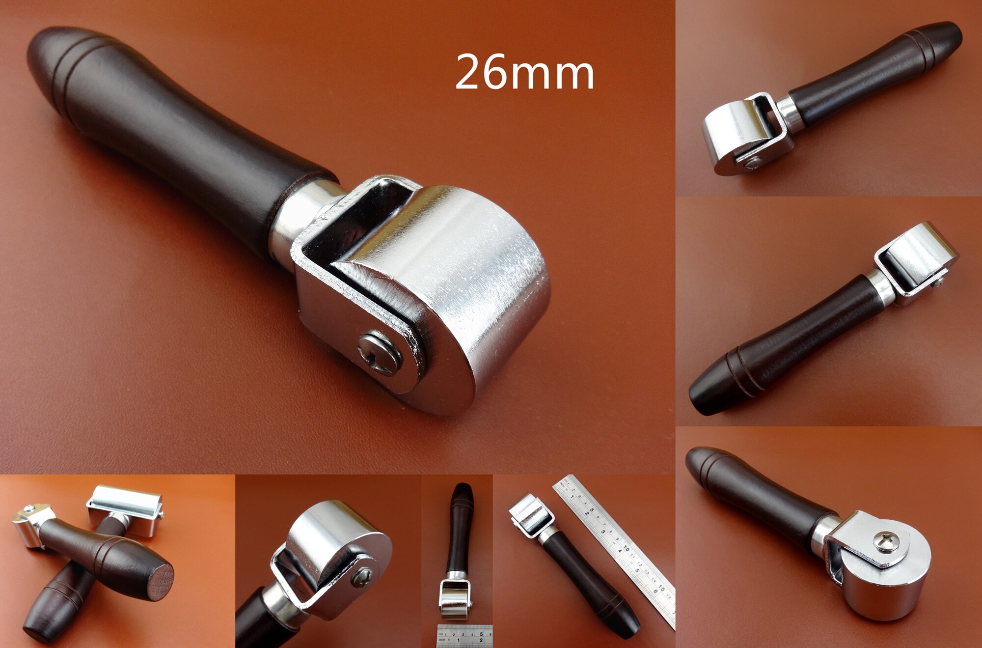 1pc Leather Craft Edge Press Roll Roller Glue Edge... – Grandado